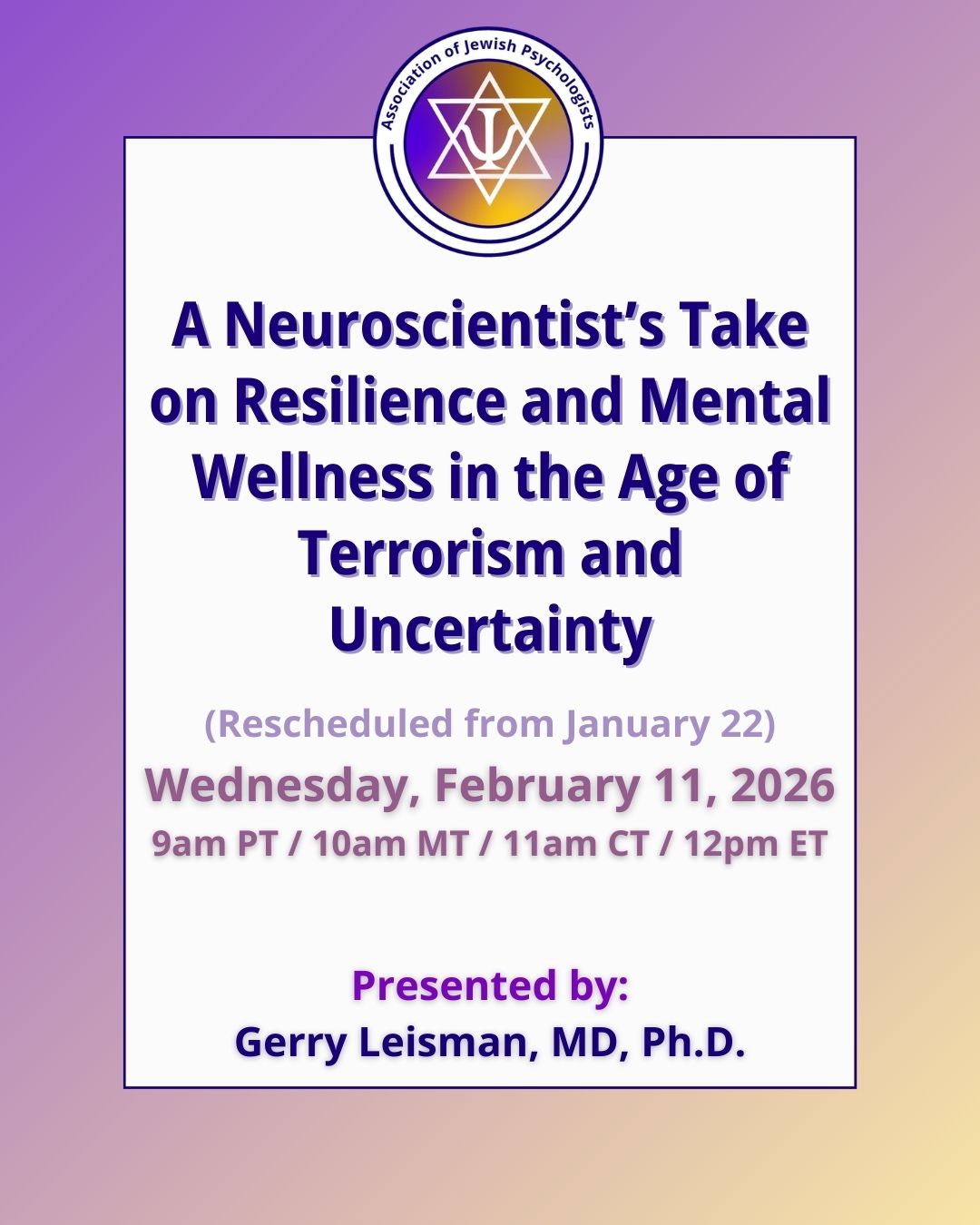 A Neuroscientist’s Take on Resilience and Mental Wellness in the Age of ...